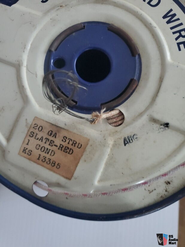 Vintage Western Electric 8ft Speaker Cables Compare To Auditorium 23 ...