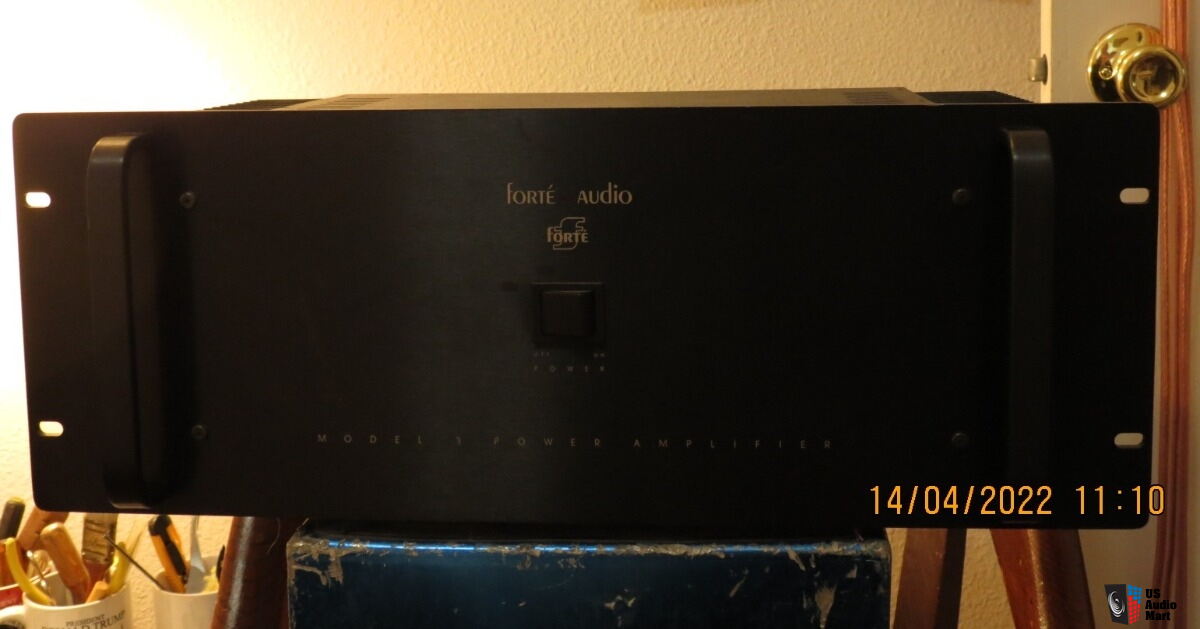 Forte 3 Amp with Forte 44 PreAmp Photo #5984821 - US Audio Mart