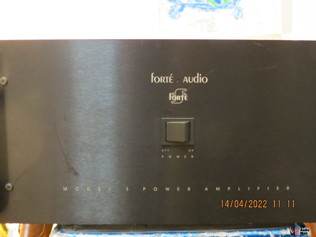 Forte 3 Amp with Forte 44 PreAmp Photo #5984821 - US Audio Mart