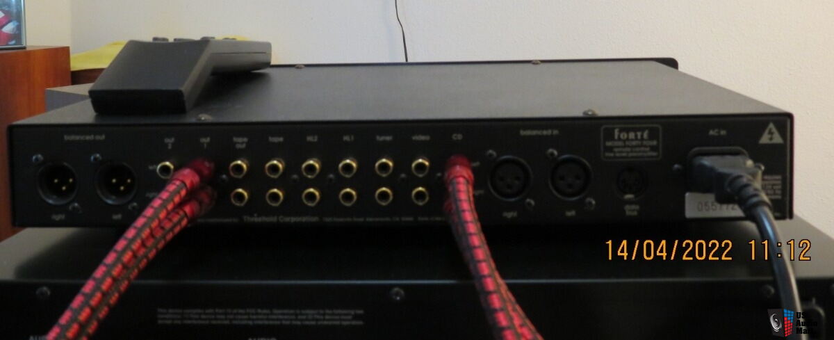 Forte 3 Amp with Forte 44 PreAmp Photo #5984821 - US Audio Mart