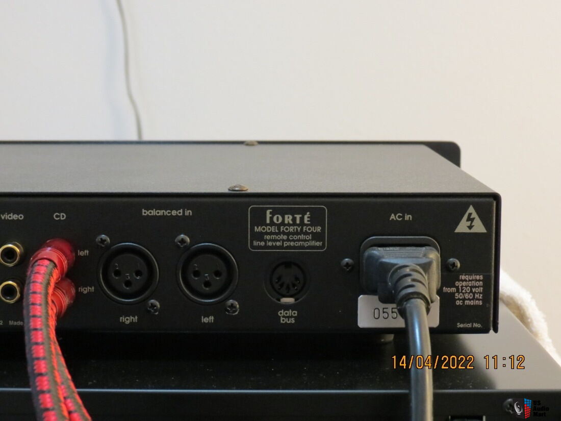 Forte 3 Amp with Forte 44 PreAmp Photo #5984821 - US Audio Mart