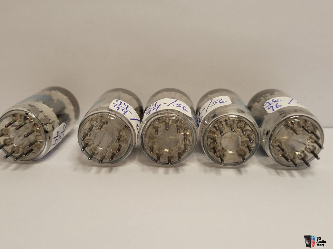 Jan Phillips (Sylvania made) 6189w (12au7) Full Sleeve (5) NOS Test ...