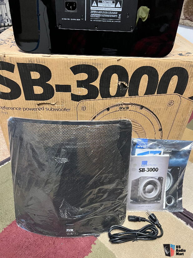 SVS SB3000 piano black sub (2 available) Photo #5986318 - US Audio Mart