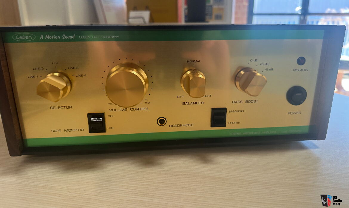 Leben CS300XS integrated amplifier mint Photo #5986621 - US Audio Mart