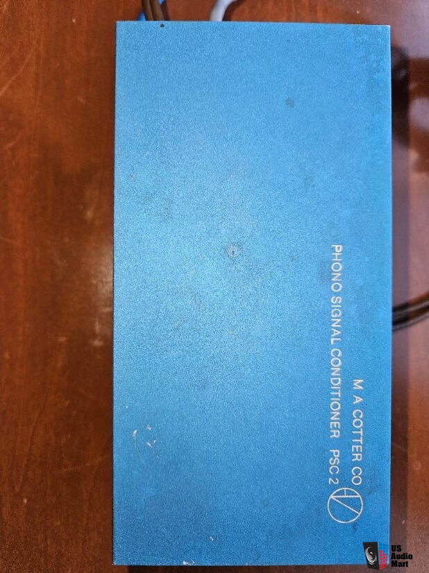 MA Cotter Phono Signal Conditioner PSC 2 plus PW 2 Power Supply Photo ...
