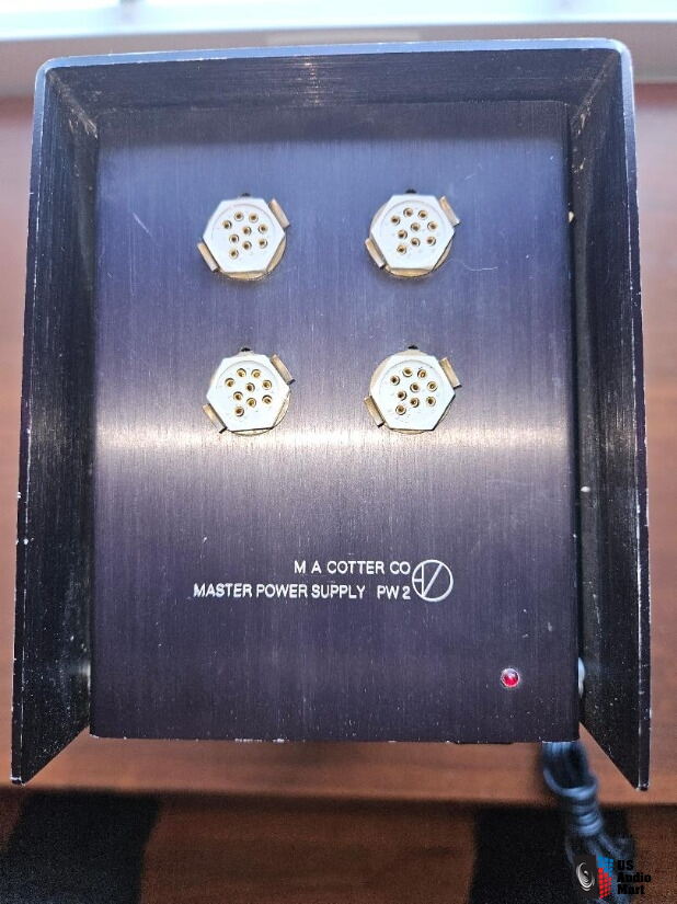 MA Cotter Phono Signal Conditioner PSC 2 plus PW 2 Power Supply Photo ...