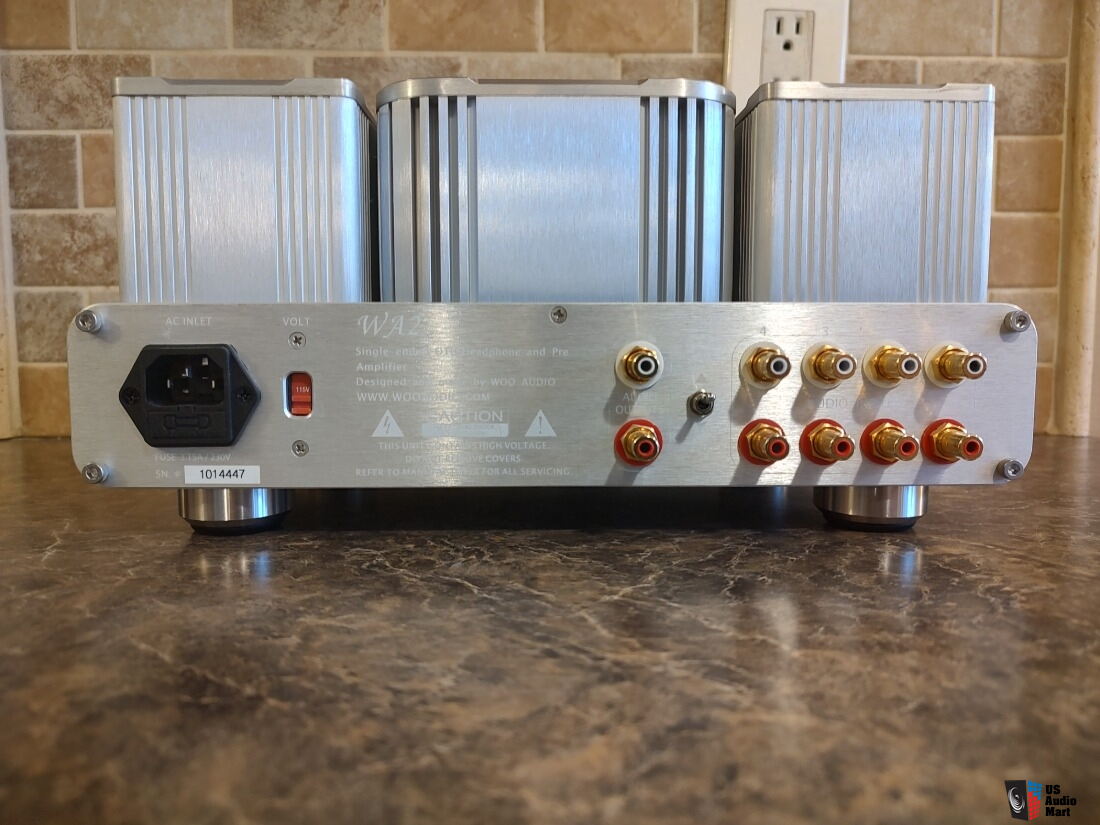Woo Audio WA2 OTL amp with $500 in NOS tubes and preamplifier function ...