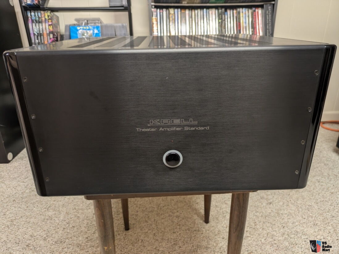 Krell Theater Amplifier Standard BLK Recent re-capping FREE PP /Fed-EX ...