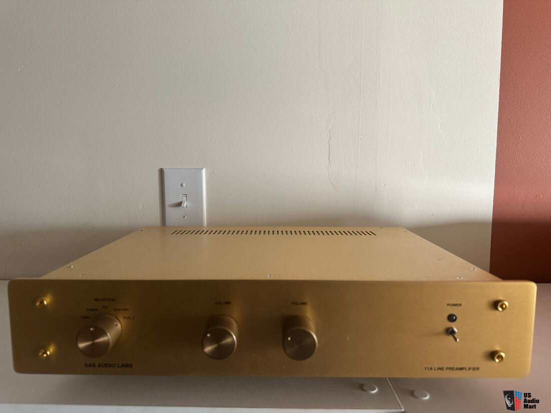 Rare SAS Audio Labs Reference 11A Line Preamplifier Photo #5986857 - US ...