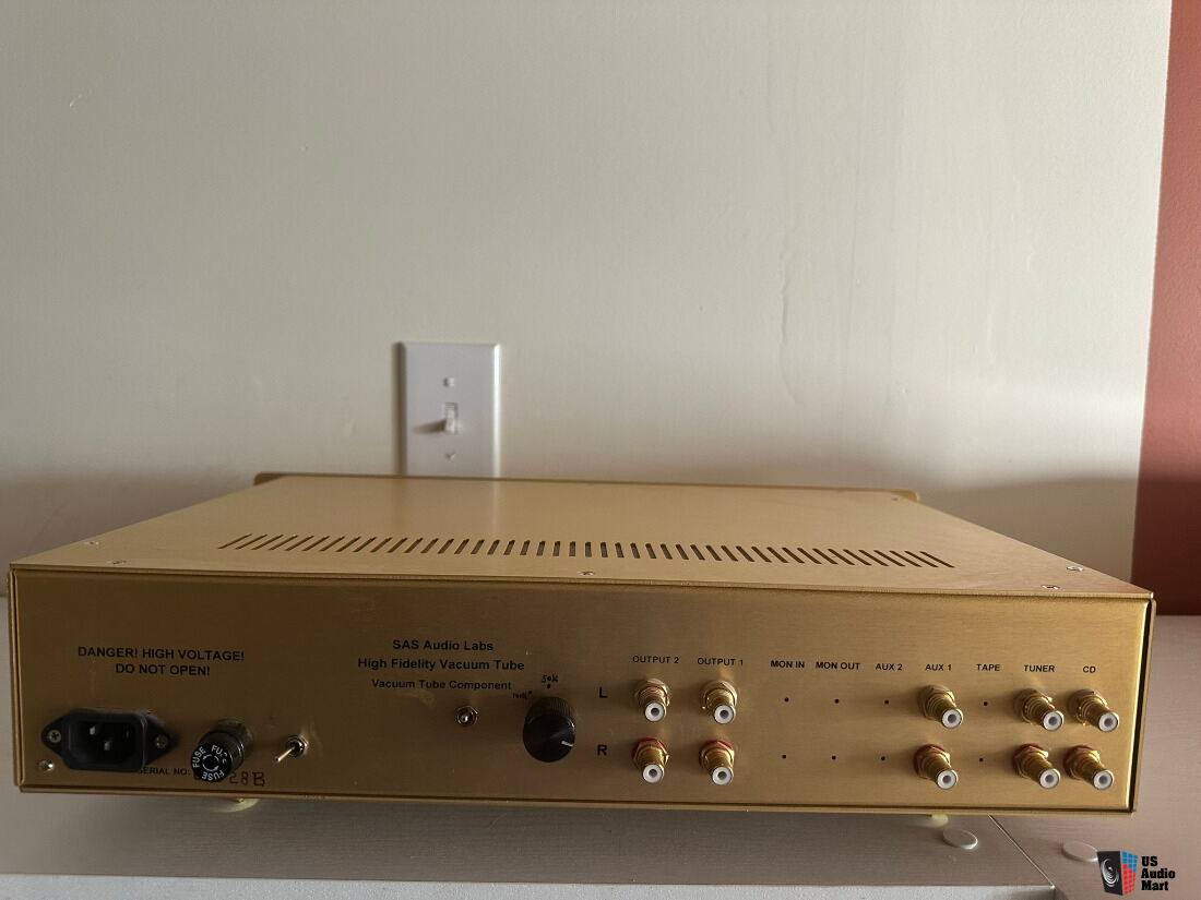 Rare SAS Audio Labs Reference 11A Line Preamplifier Photo #5986859 - US ...