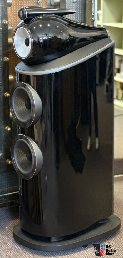 B&W Bowers and Wilkins 802 D4 Piano Black Photo #5986963 - US Audio Mart