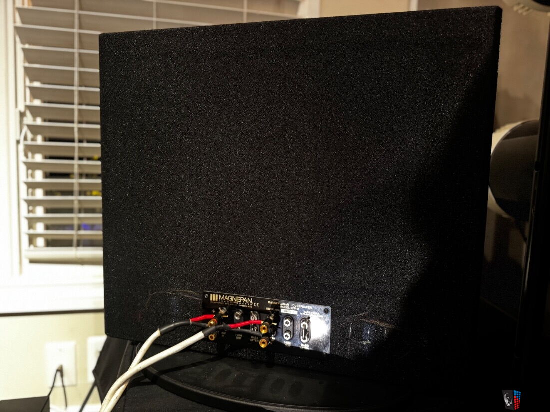 Magnepan DWM Bass Panel - Woofer module in black Photo #5987320 - US ...