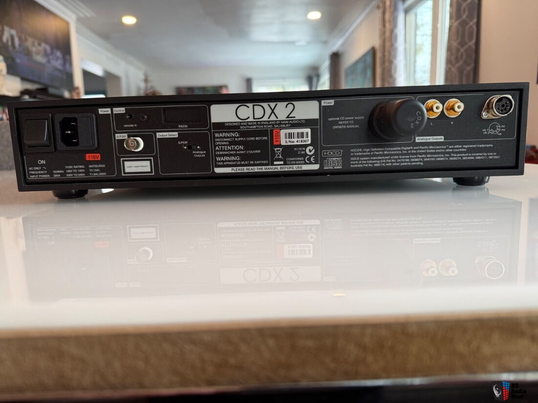 Naim CDX2, latest version with optical output, Naim Din cable Photo ...