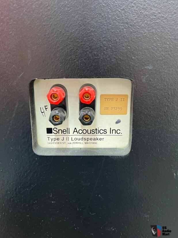 Snell Jii speakers Photo #5987887 - US Audio Mart