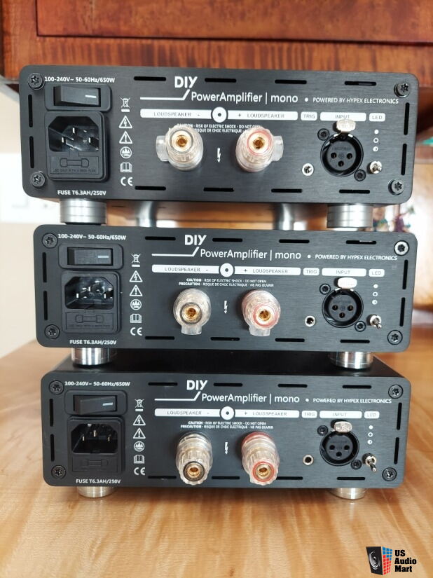 3X Hypex Nilai 500W Mono Block Audiophile Amplifiers (Perfect for L-C-R ...
