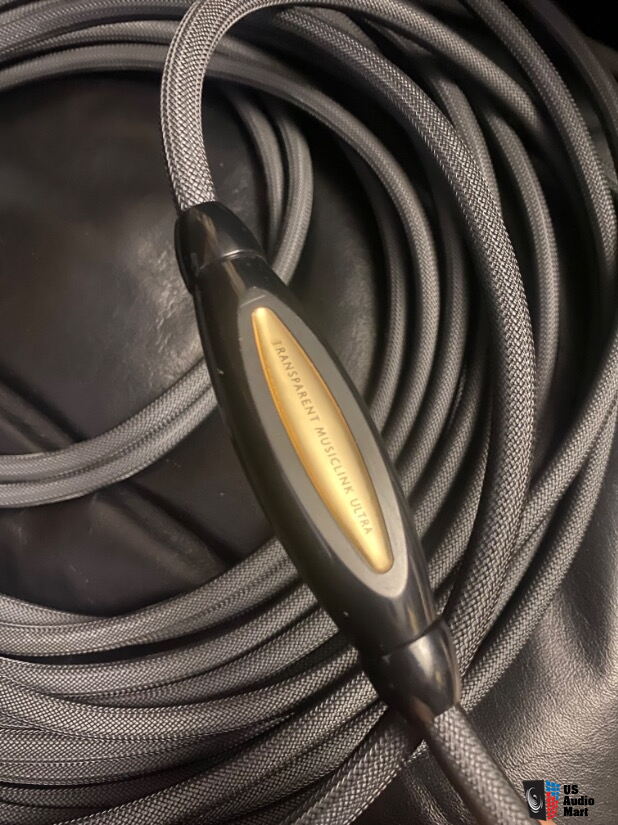 Transparent Cable Ultra XLR 25ft pair For Sale - US Audio Mart