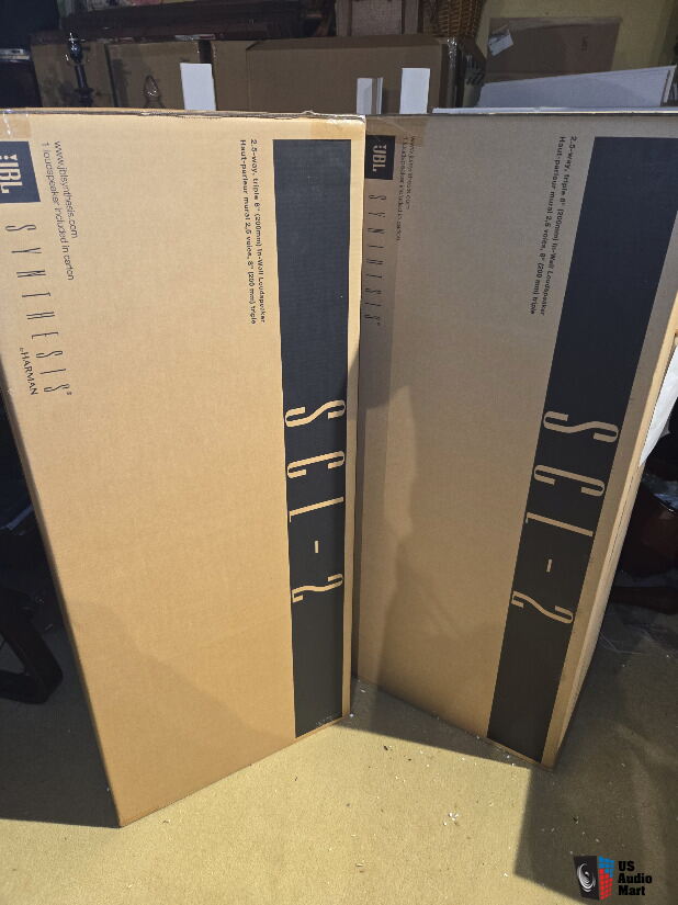 JBL Synthesis SCL-2 speakers in factory sealed boxes, brand new, 2 ...