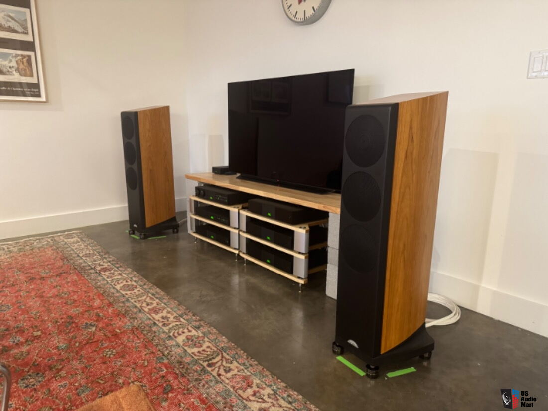 Naim Ovator S400 Speakers - cherry veneer Photo #5988665 - US Audio Mart