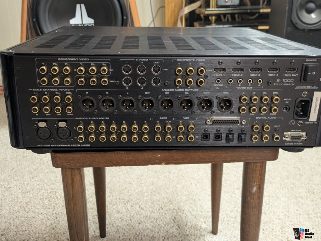 Krell s-1000 7.1 ch pre/pro Blk w/original remote FREE PP/Fed-Ex Photo ...