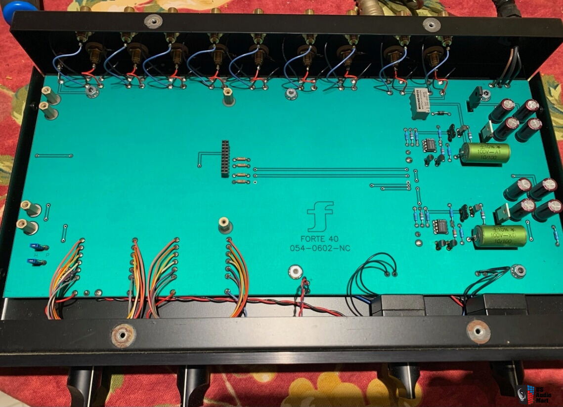 Forte' Audio Model 40 Preamplifier - Class A line stage (Pass Labs ...