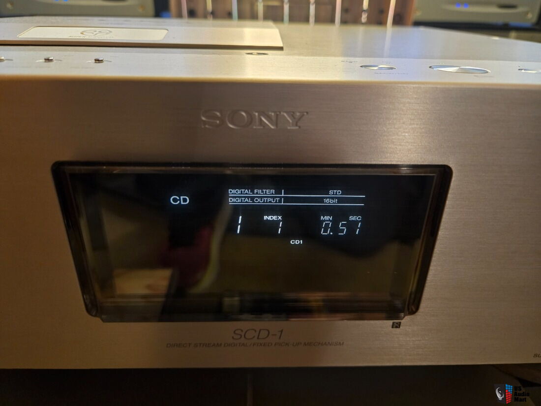 Sony SCD-1 sacd/cd Photo #5989915 - US Audio Mart