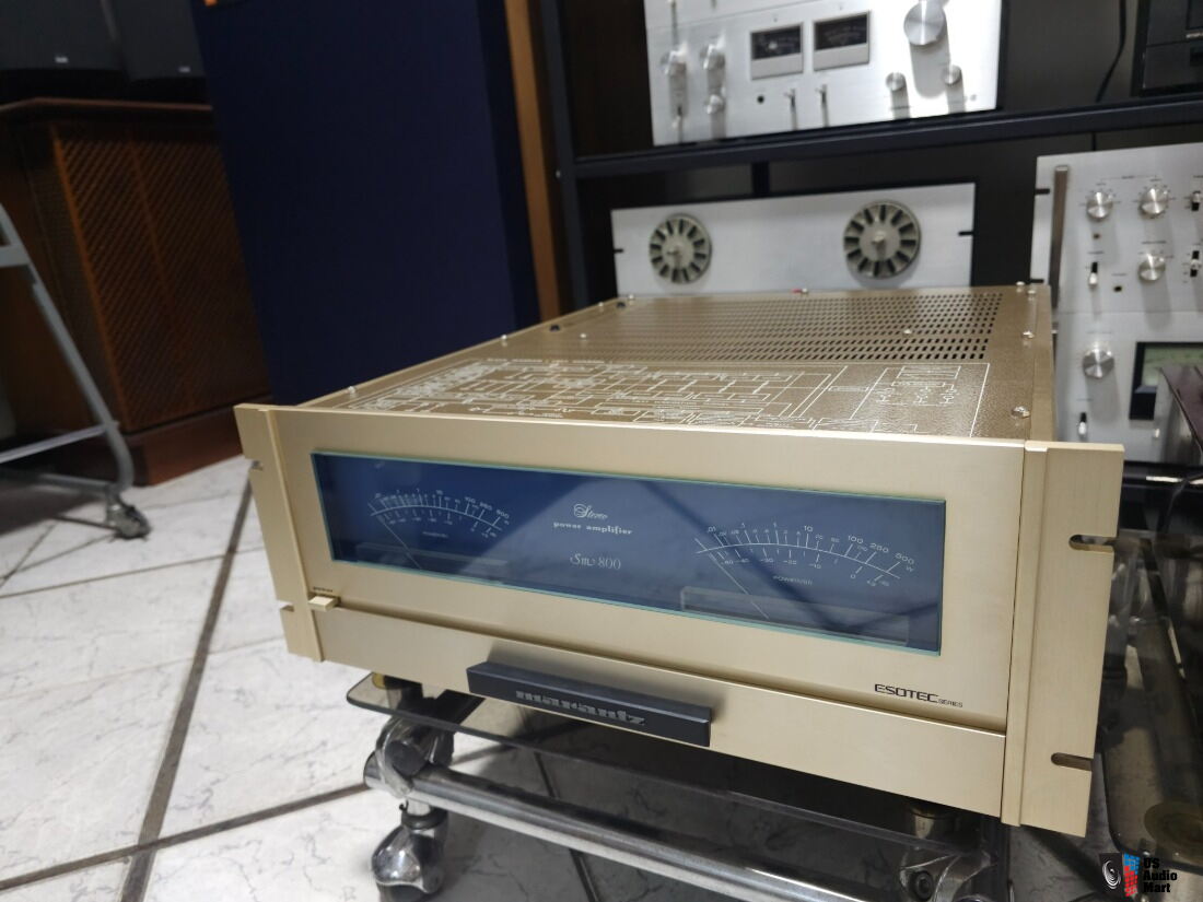 Marantz SC-1000 Preamplifier and SM-800 Power Amplifier in Original ...