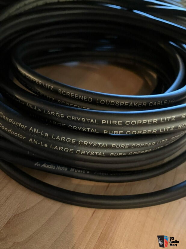 Audio Note UK Copper Bi-wire Speaker Cables, 4 meter Photo #5990777 ...