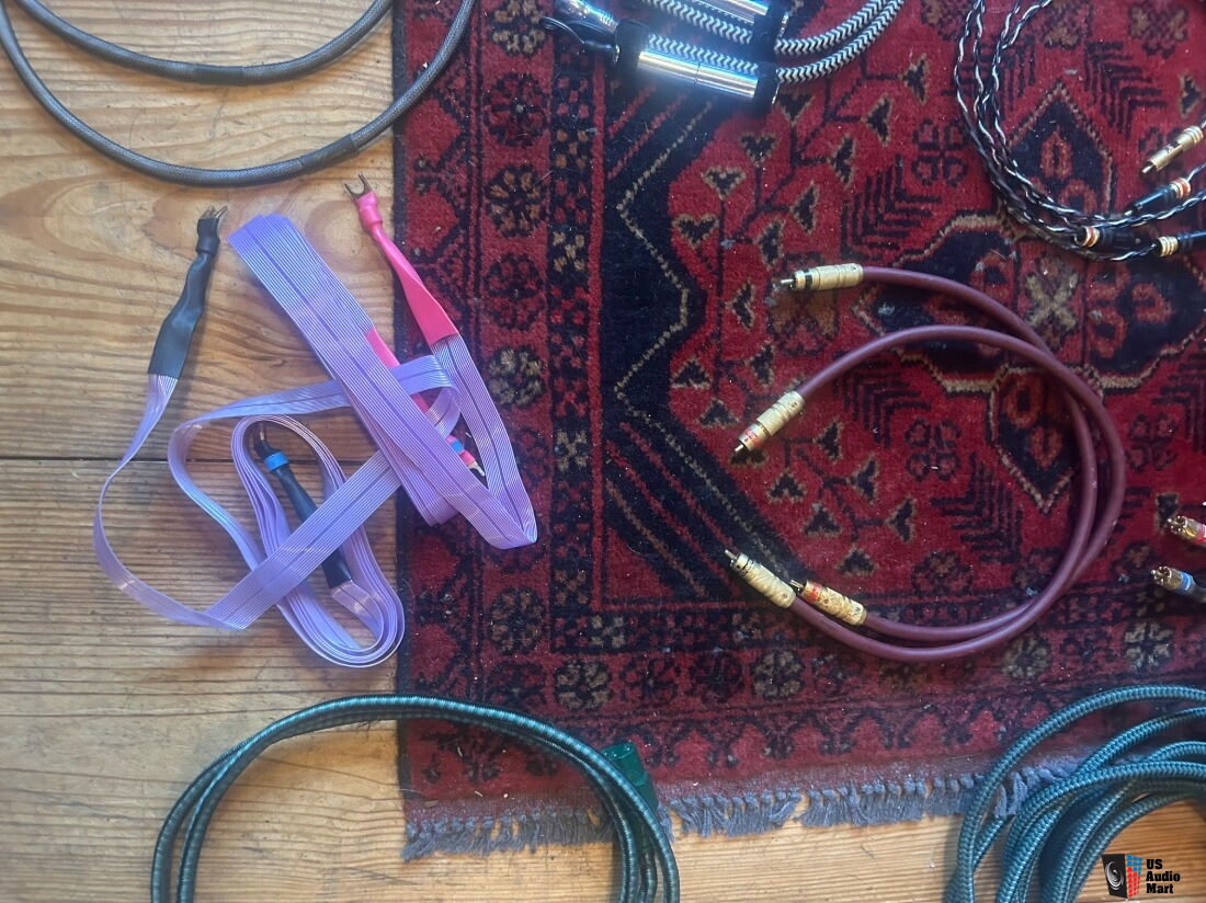 Liquidating Lot of 15+ Cables: Kimber Cables, Audioquest, Audio ...