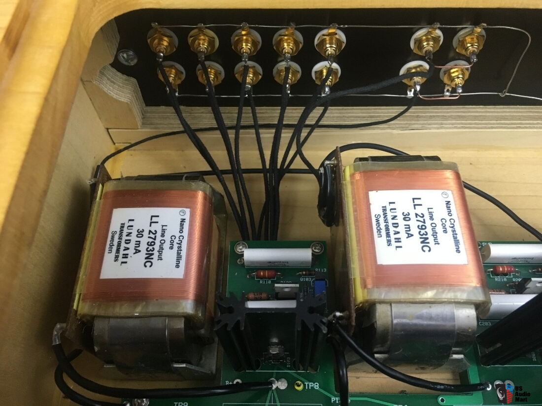 K&K Audio Based 12P17L Custom Preamp Hardwood Case Nano Crystalline ...