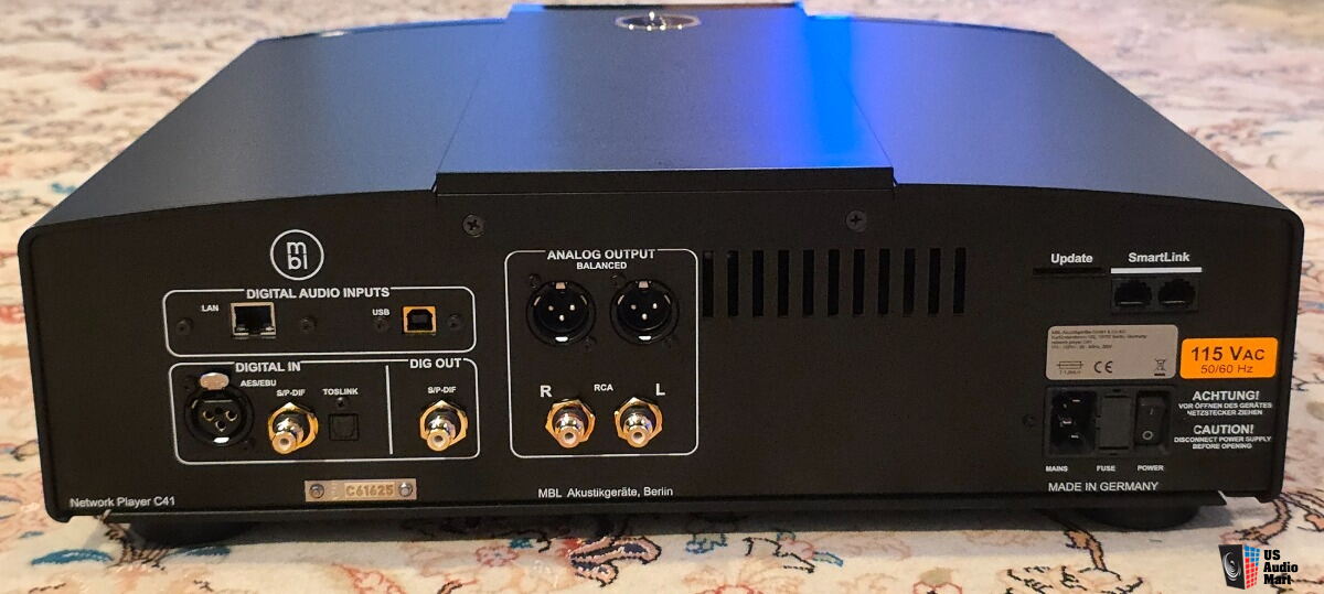 MBL C41 Network Player/DAC Photo #5995031 - US Audio Mart