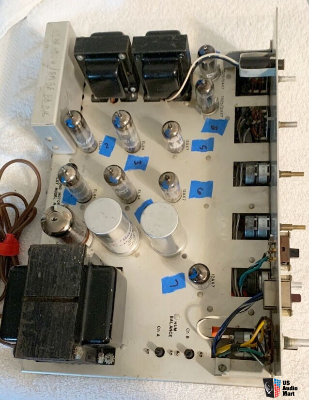 Pilot 240 EL84 Integrated Amplifer RESTORED ! Leben Fisher Scott Free ...