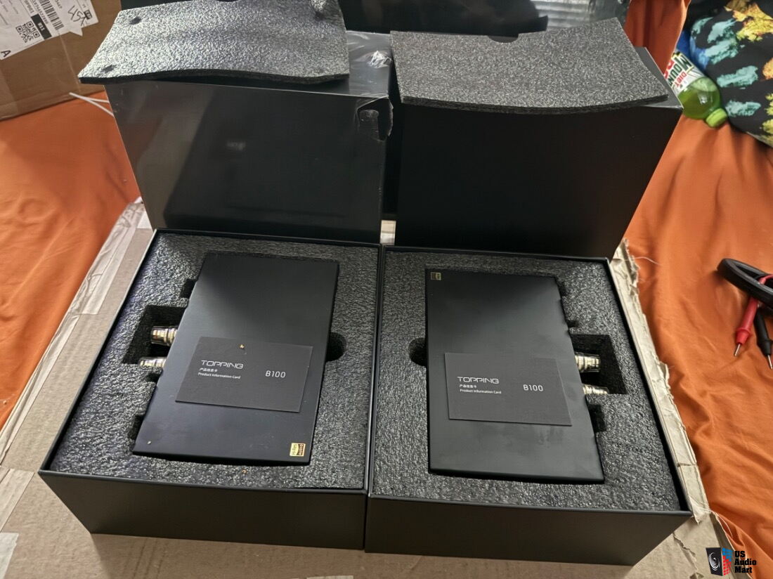 Pair topping B100 MONO-BLOCK - Open box For Sale - US Audio Mart