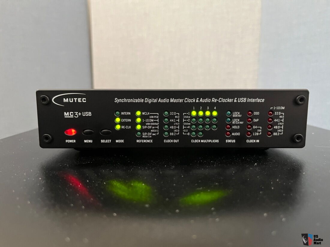 Mutec MC-3+ USB - Audiophile USB Reclocker / Master Clock Interface ...