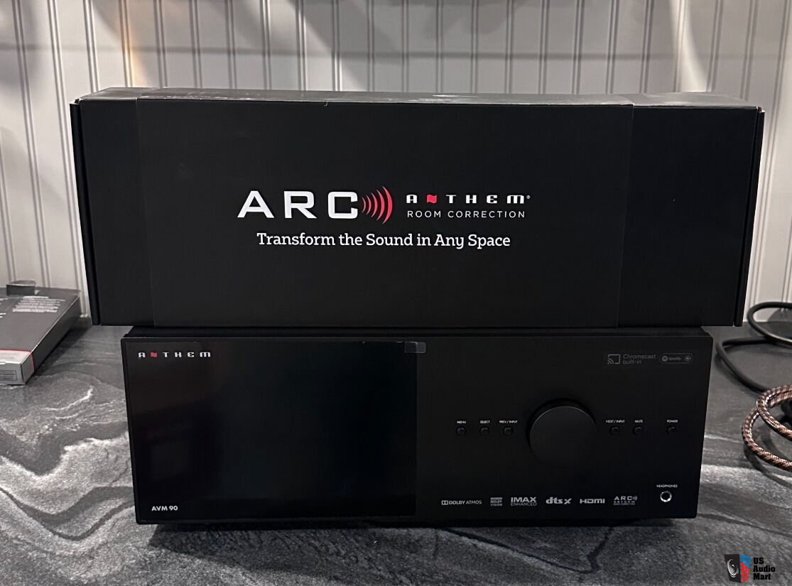Anthem processor and 5 channel amp as new. AVM90 & MCA525 mint Photo ...
