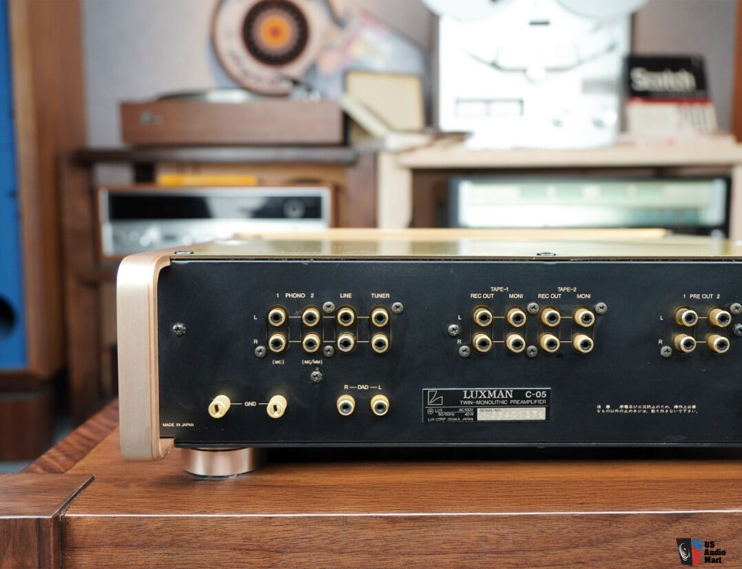 Luxman C-05 Vintage Preamplifier - Fully Serviced, Pro Recapped and ...