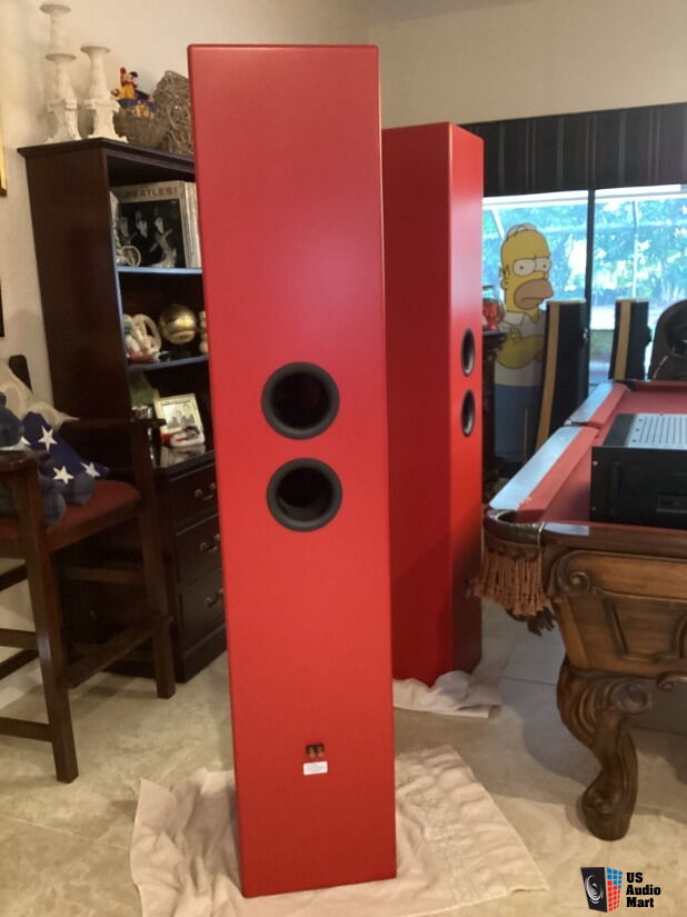 Tekton MOAB in RED - Pickup S. Florida Photo #5999695 - US Audio Mart