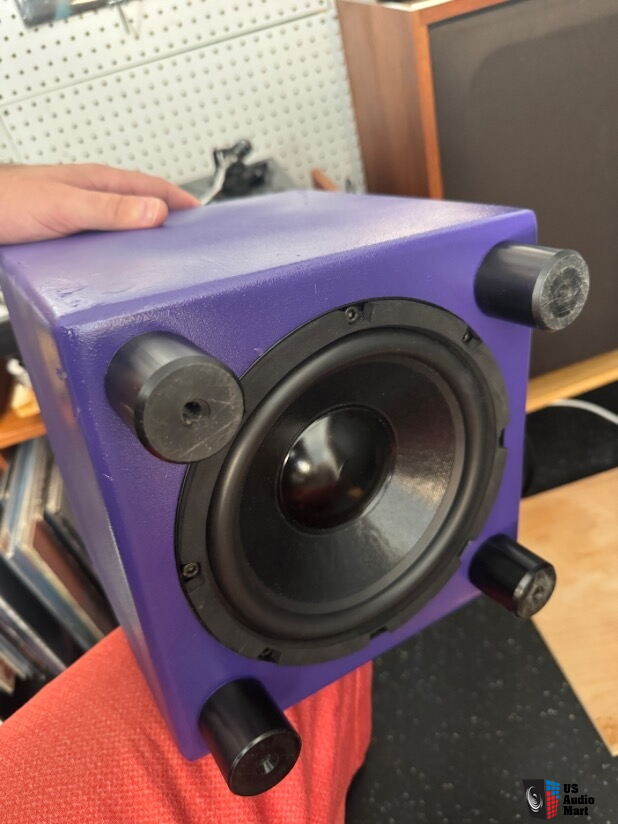 Rel q108 (quake) subwoofer custom purple 120v Photo #6000227 - US Audio ...