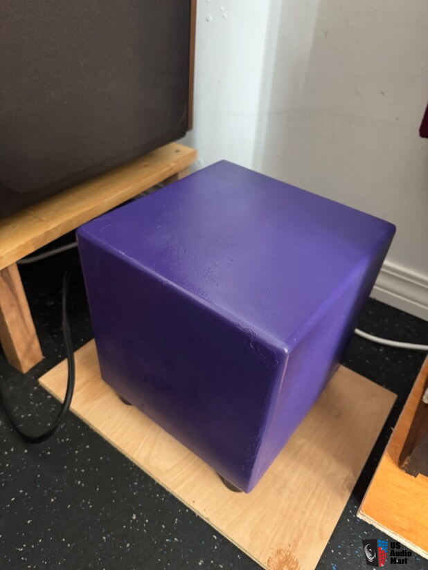 Rel q108 (quake) subwoofer custom purple 120v Photo #6000230 - US Audio ...