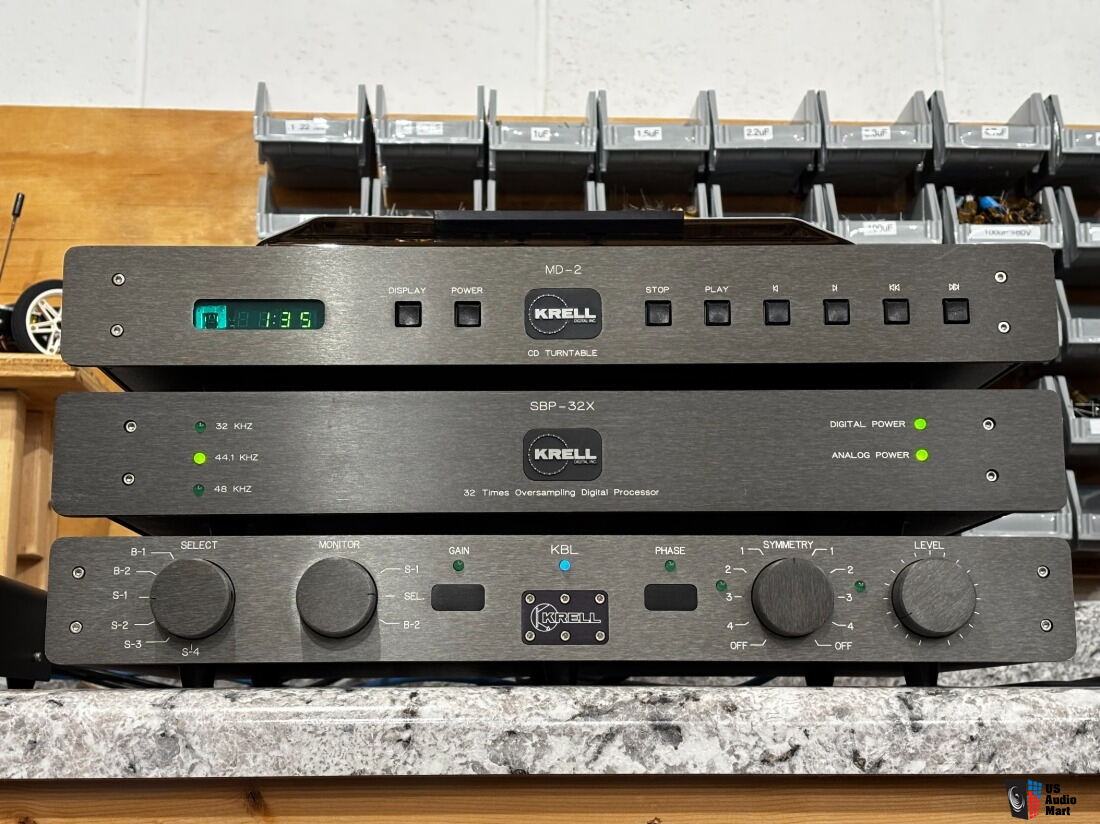 Recently Refurbished Krell Class-A System KSA-150, KBL, KPE, MD-2 & SBP ...