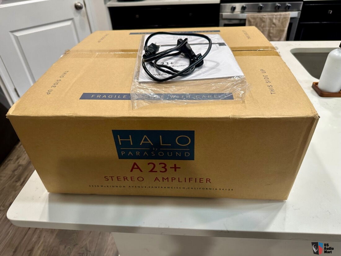 Parasound Halo A23+ Power Amplifier - Excellent Condition w/ Original ...