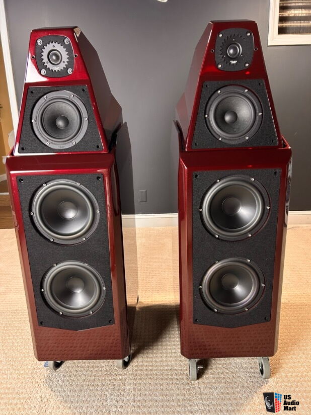 Wilson Audio Sasha 2'S Burgundy Photo #6002244 - US Audio Mart