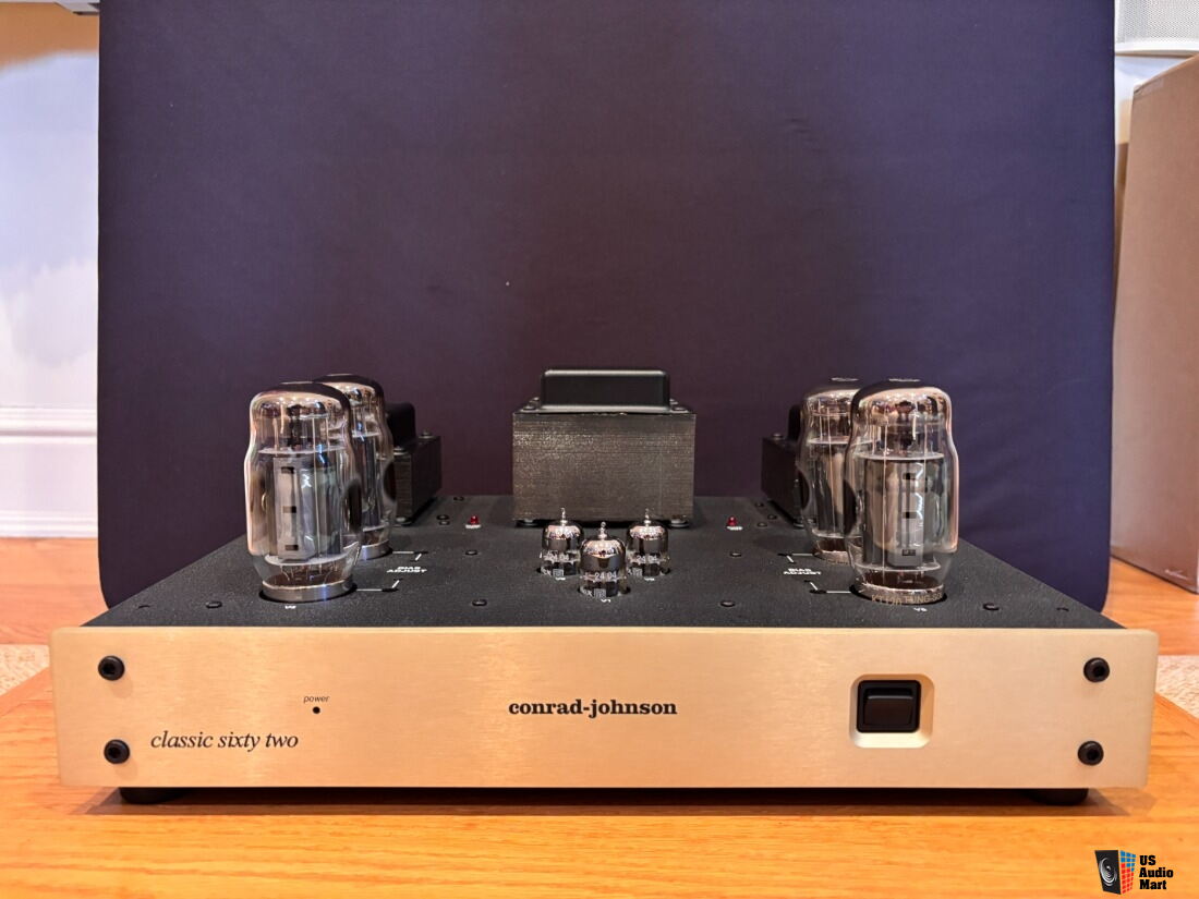 Conrad Johnson Classic 62SE tube amplifier - mint customer trade-in ...