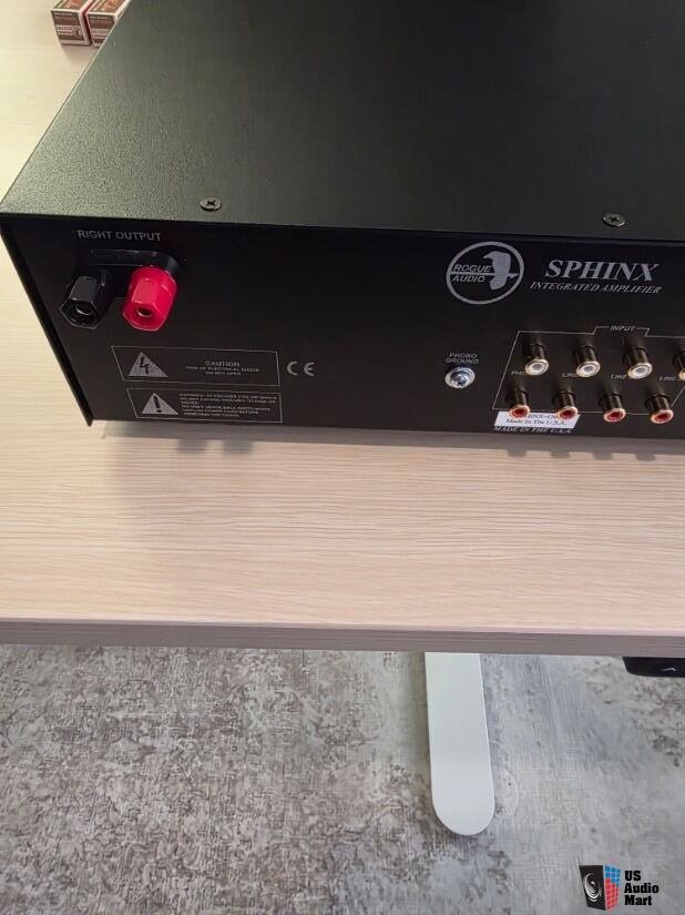 Rogue Audio Sphinx V3 Integrated Amp with Upgraded Gold Lion tubes and ...