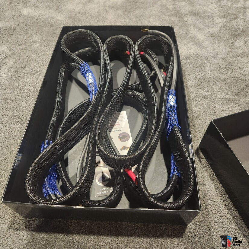 Tellurium Q Black Diamond Speaker Cables 2.5 and 3.5 meter Photo ...