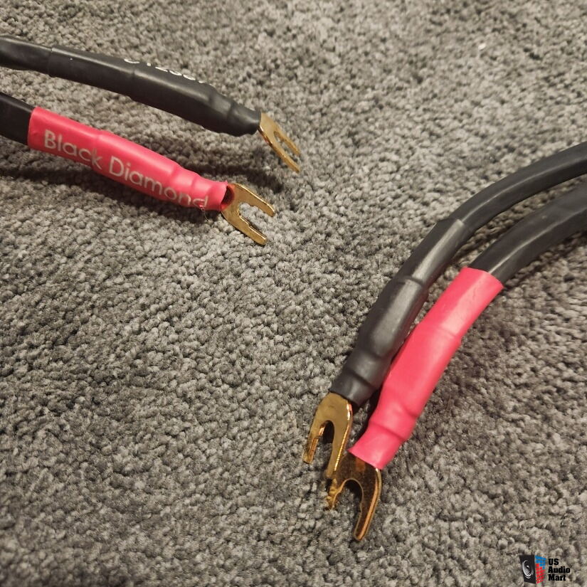 Tellurium Q Black Diamond Speaker Cables 2.5 and 3.5 meter Photo ...