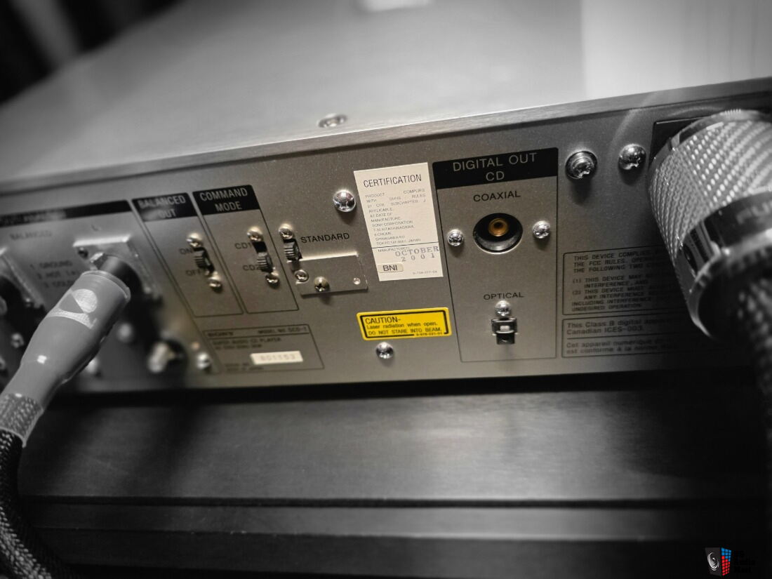 Sony SCD-1 , with upgrades / Rare Photo #6004534 - US Audio Mart