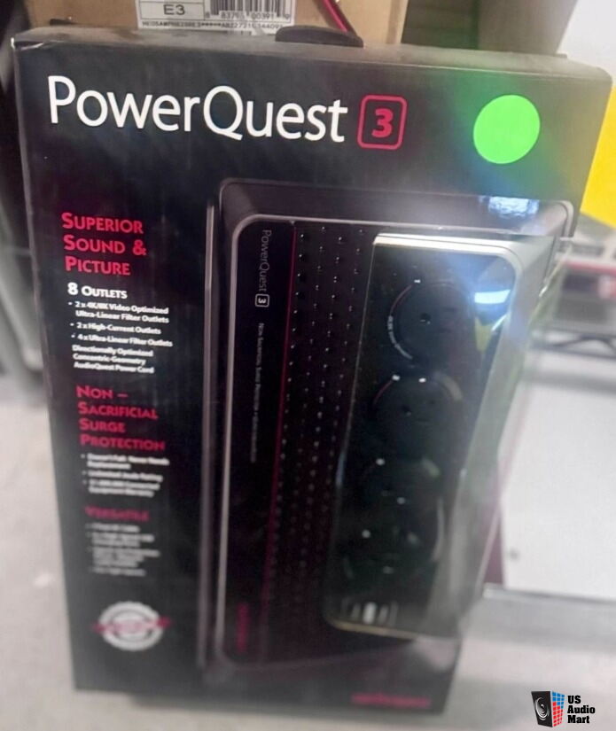 AudioQuest PowerQuest 3 - New In Box - Warehouse Clearance | MFR ...