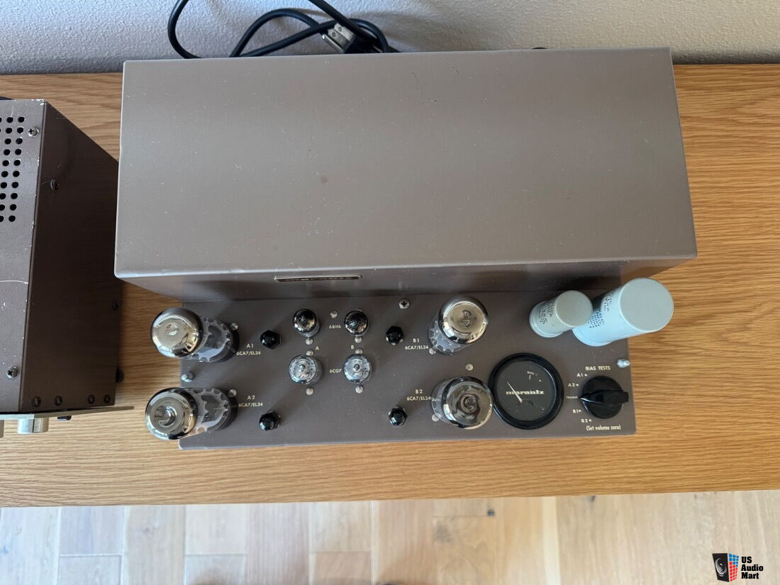 Marantz Model 7 preamp and matching Model 8 amp Photo #6004932 - US ...