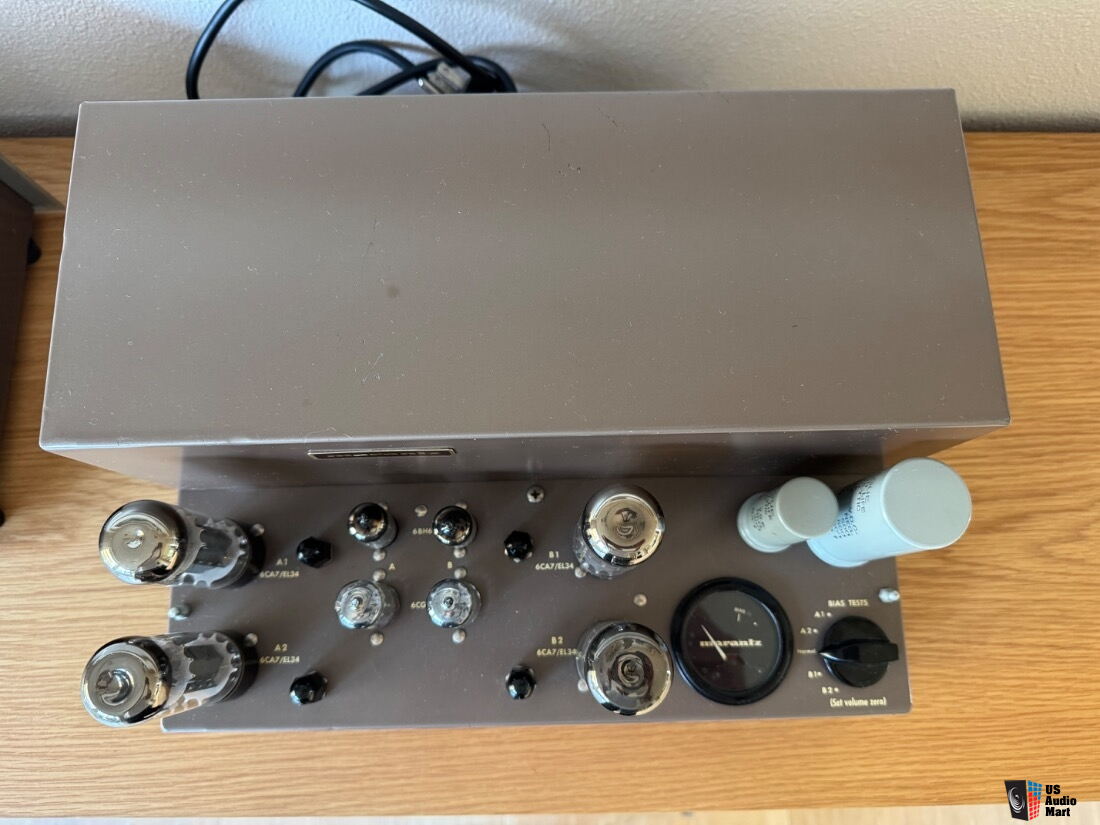 Marantz Model 7 preamp and matching Model 8 amp Photo #6004934 - US ...