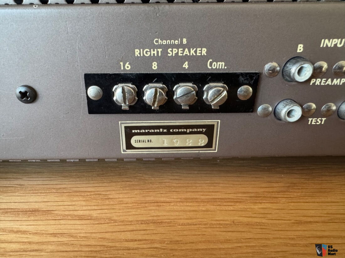 Marantz Model 7 preamp and matching Model 8 amp Photo #6004933 - US ...
